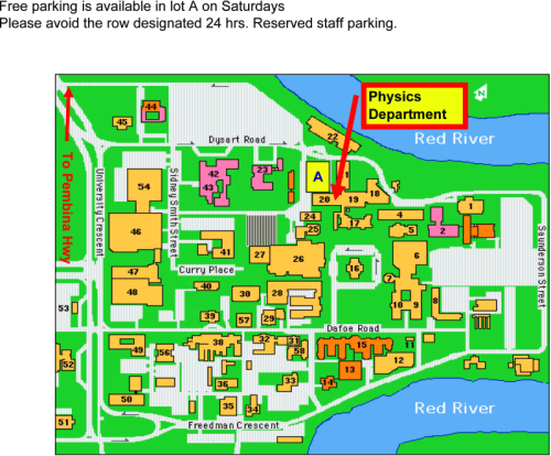 Department Of Physics And Astronomy University Of Manitoba